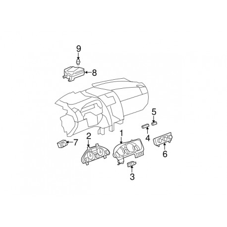 Dash Control Unit - GM (20917131)